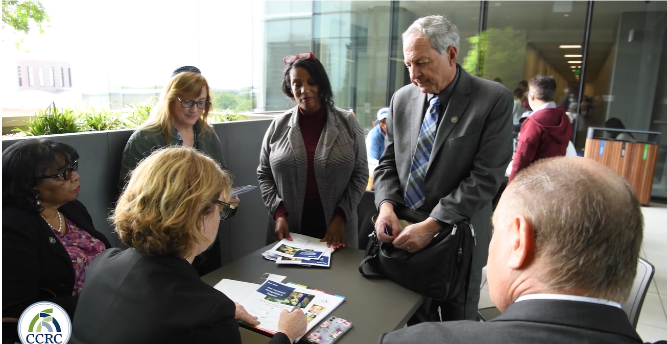 CCRC President & CEO Dr. Michael Olenick celebrates 20 years